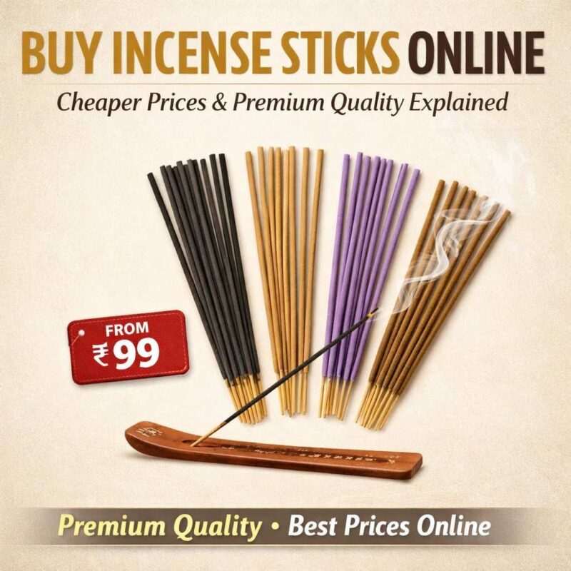 Why Buying Incense Sticks Online Saves Money & Offers Better Quality